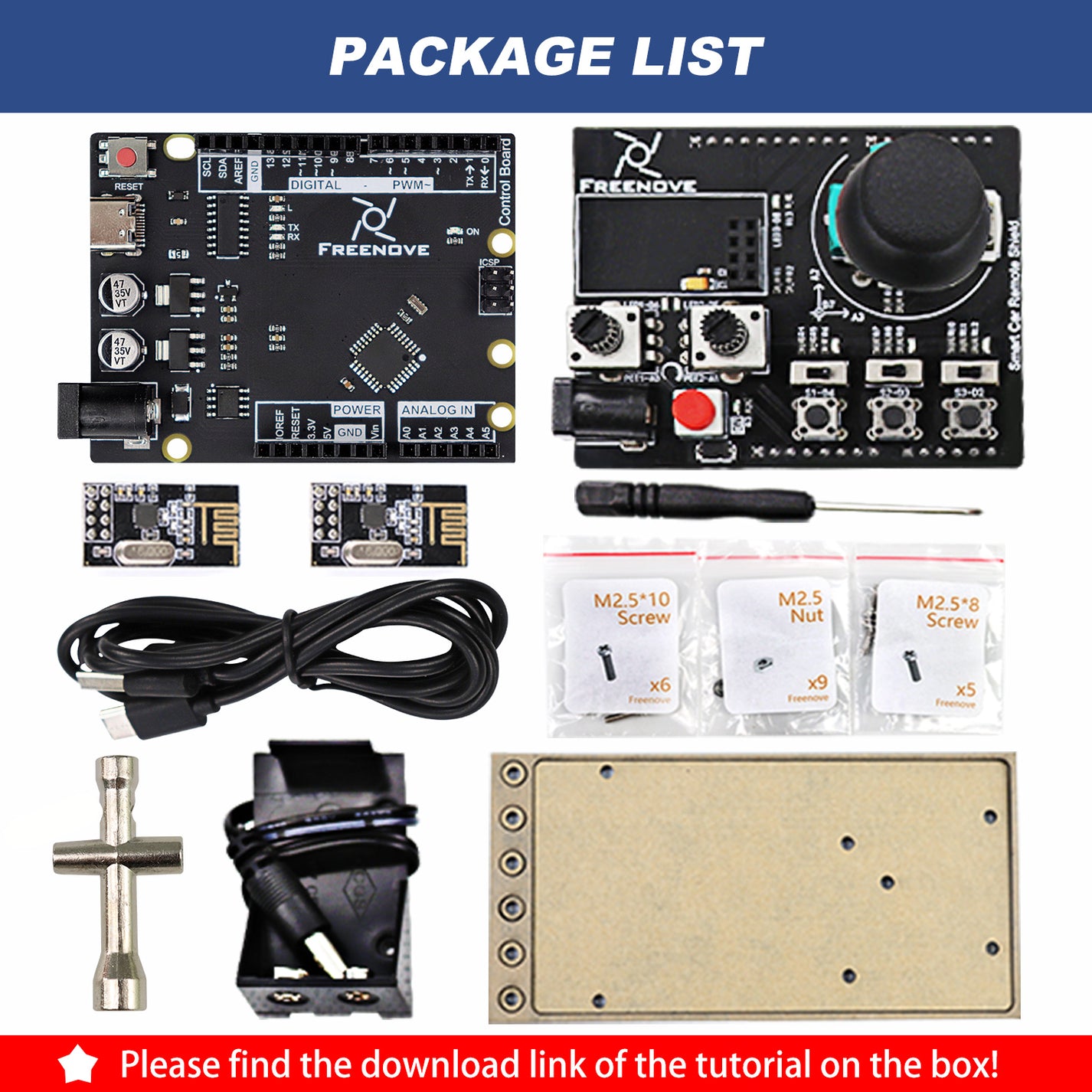 Freenove Remote Control Kit (Compatible with Arduino IDE)
