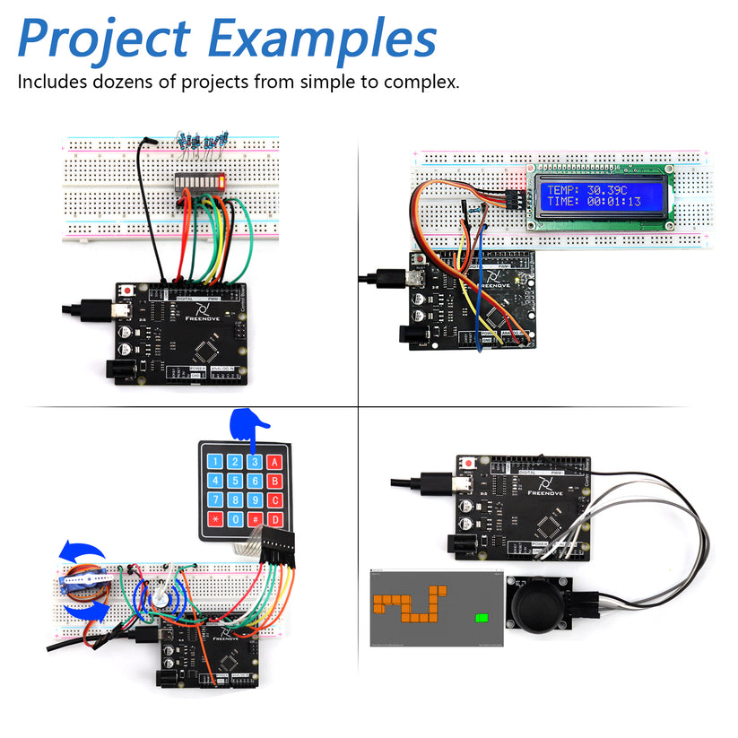 Freenove Rfid Starter Kit V20 With Board V4 Compatible With Arduino