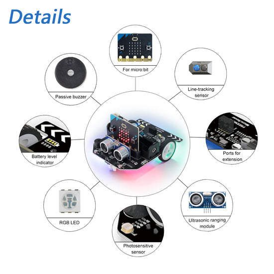 Freenove Micro:Rover Kit for micro:bit