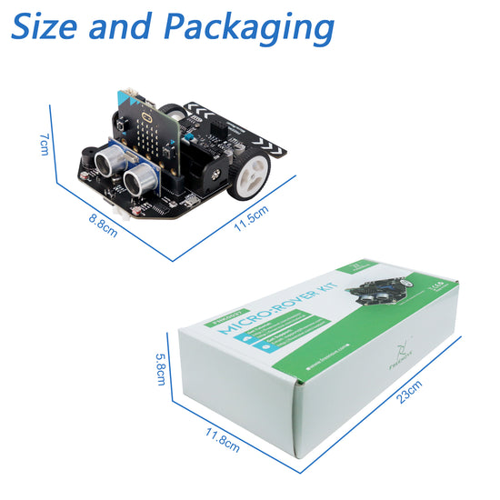Freenove Micro:Rover Kit for BBC micro:bit V2