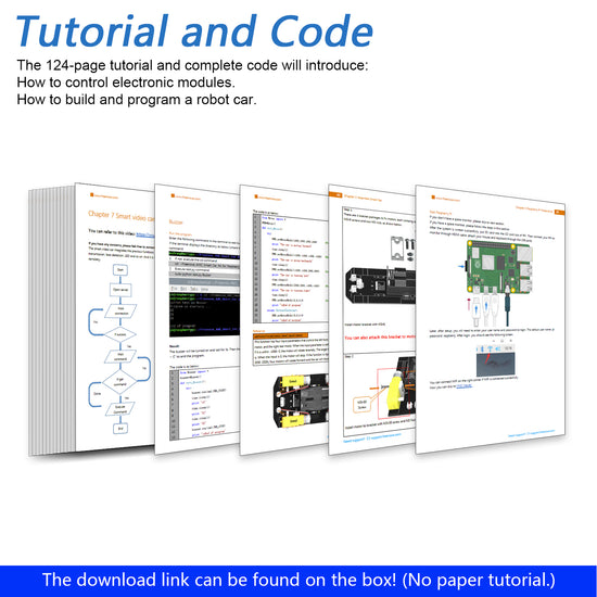 Freenove 4WD Smart Car Kit for Raspberry Pi
