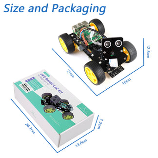 Freenove 4WD Smart Car Kit for Raspberry Pi 5 4 B 3 B+