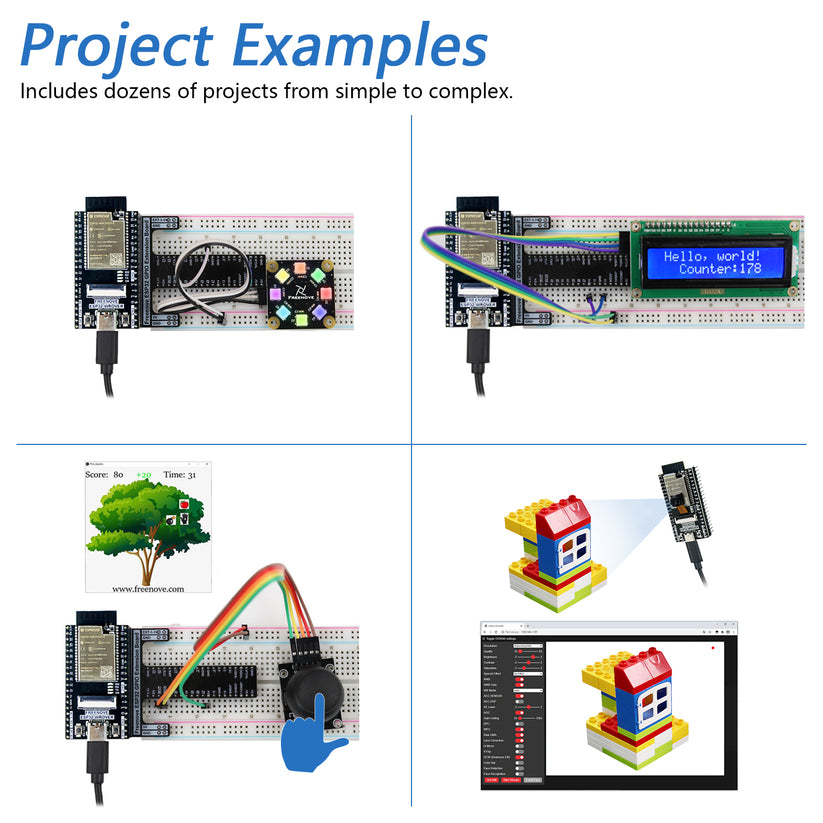 Freenove Ultimate Starter Kit for ESP32-WROVER CAM