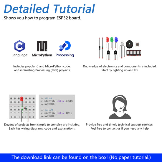 Freenove Ultimate Starter Kit for ESP32-WROVER CAM