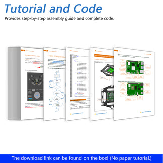 Freenove Big Hexapod Robot Kit for Raspberry Pi 5 4 B 3 B+