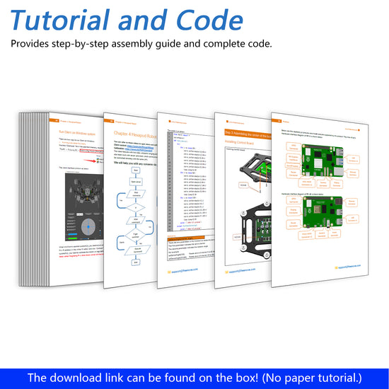 Freenove Big Hexapod Robot Kit for Raspberry Pi 5 4 B 3 B+