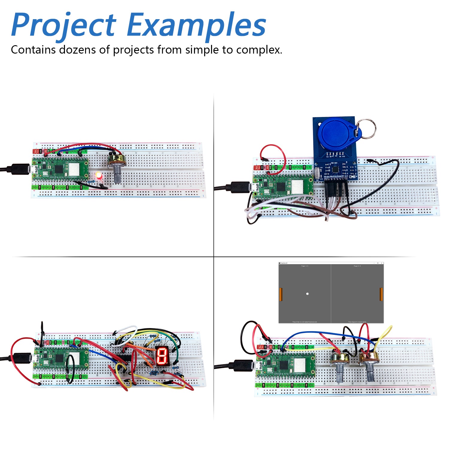 Freenove Ultimate Starter Kit For Raspberry Pi Pico