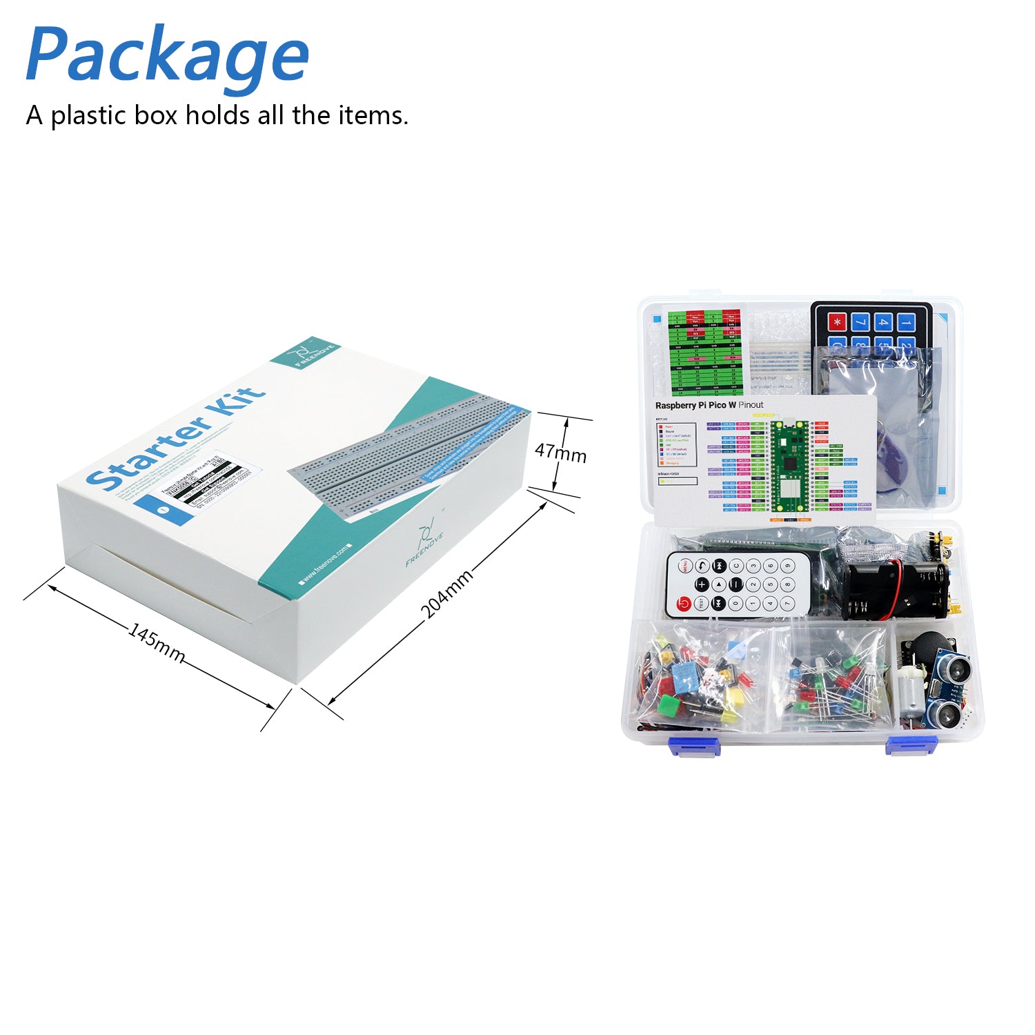 Freenove Ultimate Starter Kit For Raspberry Pi Pico