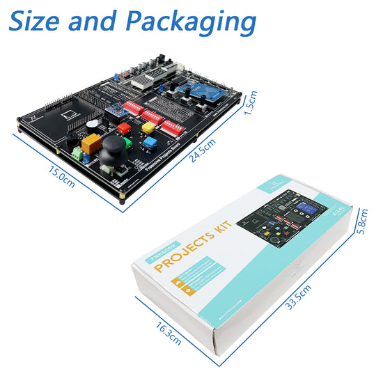 Freenove Projects Kit (Compatible with Arduino UNO R3), 238-Page Detai