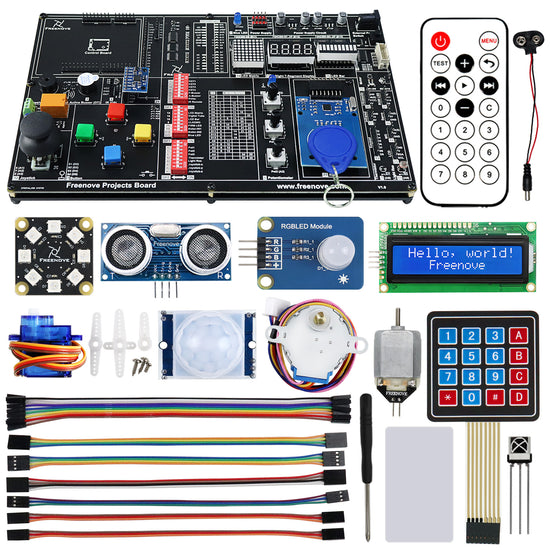 Freenove Projects Kit With Board V4 Compatible With Arduino Ide