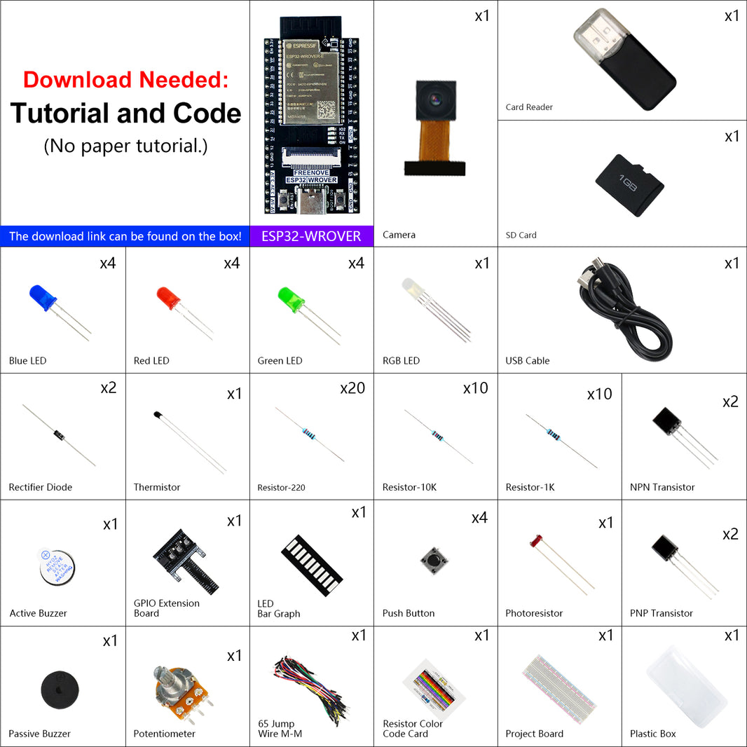 For ESP32 – Freenove
