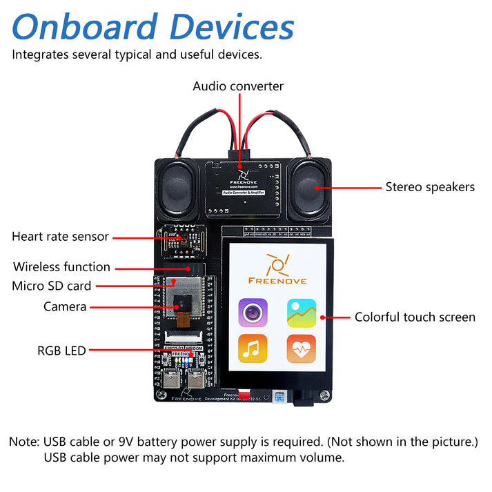 Freenove Development Kit For Esp32 S3