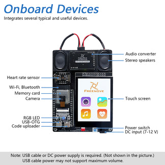 Freenove Development Kit for ESP32-S3-WROOM CAM