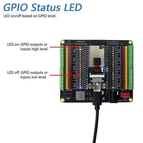 Freenove Breakout Board for ESP32