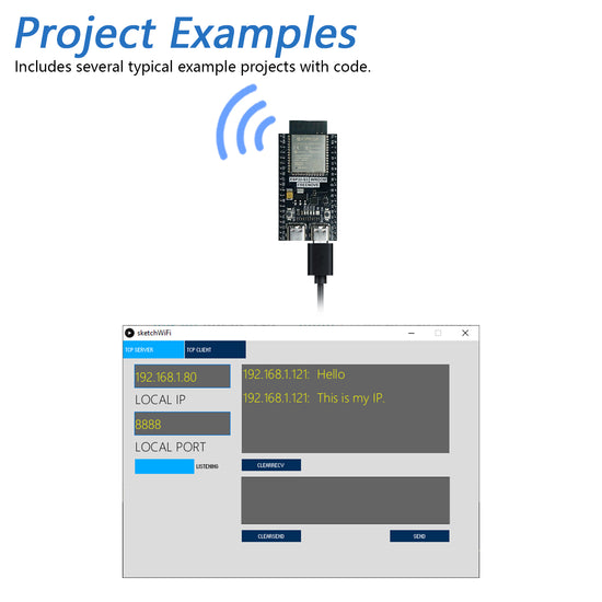 Freenove Esp32 S3 Esp32 S3 Wi Fi Bluetooth Board Lite Dual Core 32 Bi