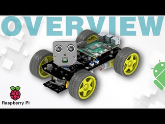 Freenove 4WD Smart Car Kit for Raspberry Pi 5 4 B 3 B+ Zero 2 W, Face